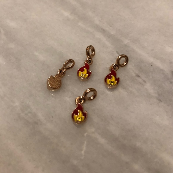 Pandora | Jewelry | Pandora Me Burning Flame Mini Dangle Charm | Poshmark